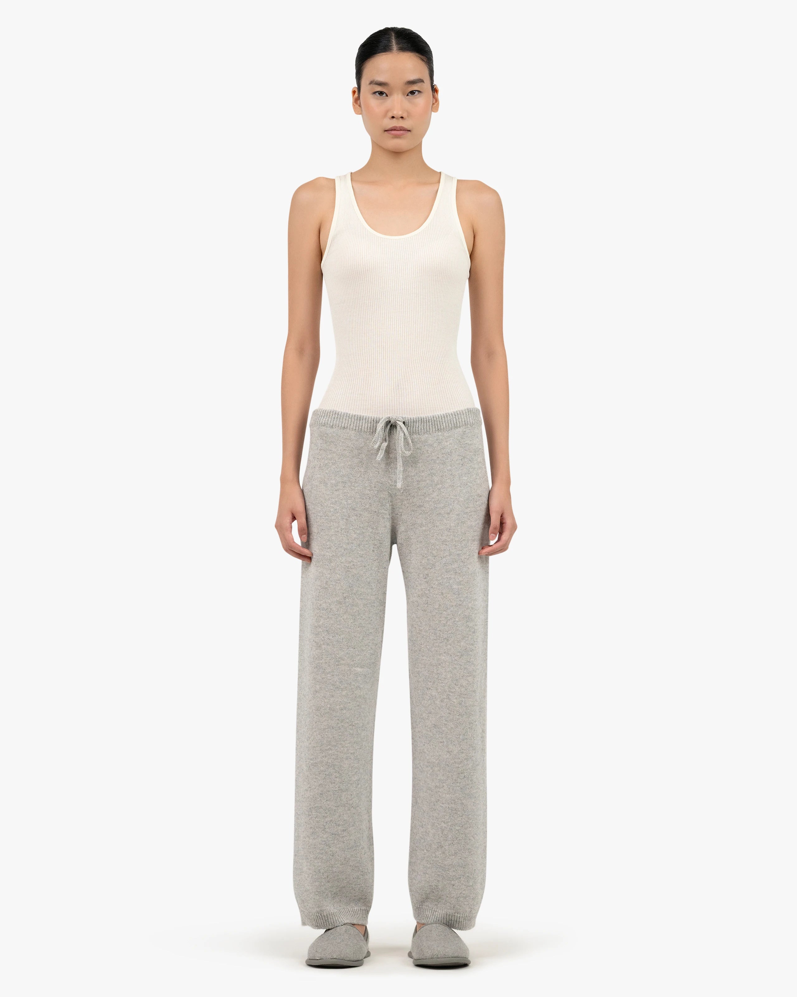 Pantalon de Jogging Parksville Cachemire Femme - Gris Clair ...